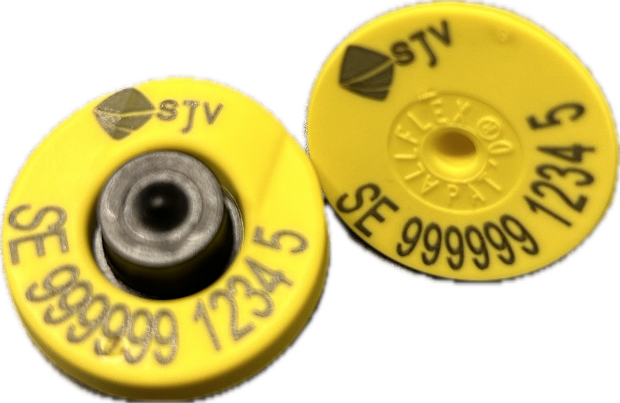 OS ID Stallmästaren: Combi 3000 Stor öronmärke till nöt och vuxna grisar.